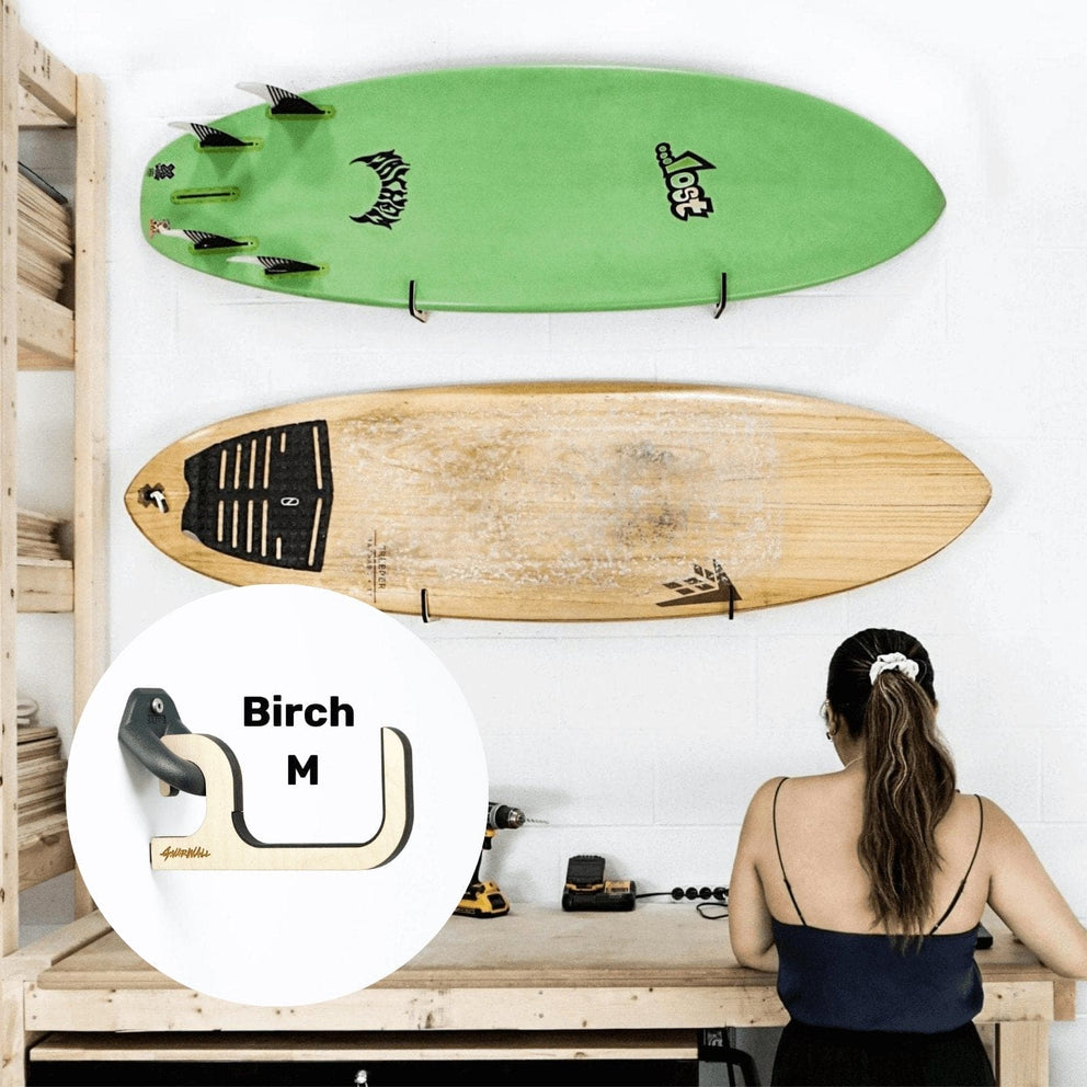 Gnarwall - Horizontal Surfboard Rack - Clear - Medium – GNARWALL